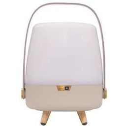Kooduu LED Tischleuchte "Lite-up Play Mini JBL", beige (sand), 1, Ø 21cm H: 28,5cm, 1 Stk., Leuchten, LED Dekolicht, Lautsprecherleuchte
