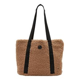Luhta Shopper 'OLARS' Damen Gr&ouml;&szlig;e One Size camel / schwarz