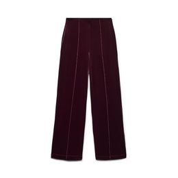 V&eacute;ro Moda VERO MODA Bundfaltenhose 'HANNA' Damen Gr&ouml;&szlig;e 34 purpur