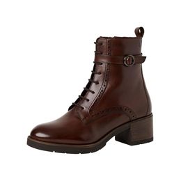 Tamaris Schn&uuml;rstiefelette Damen Gr&ouml;&szlig;e 41 cognac Winterschuhe