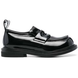 Moschino Flat Shoes Black - Gr. 40 (EU) - in Schwarz