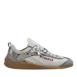 Pinko Low-Top Sneaker - Reby 03 - Gr. 38 (EU) - in Silber - f&uuml;r Damen