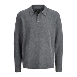 Jack & Jones Premium Sweater 'Maverick' male Grey size XXL