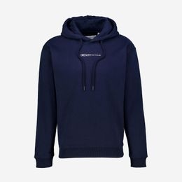 Tom Tailor Dunkelblauer Kapuzenpullover mit Logo