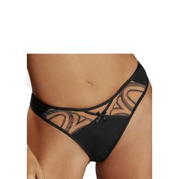 Lascana String schwarz Gr. 44/46 für Damen. Figurbetont