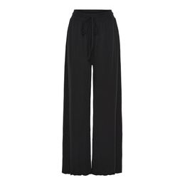 Chinohose SEAMLESS BASIC "Seamless Basic Trousers Woolen Barbera", Damen, Gr. onesize, schwarz, Obermaterial: 100% Wolle, Hosen