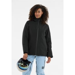 Skijacke WHISTLER "Montill", Damen, Gr. 46, schwarz, 100% Polyester, mehrfarbig, normal, ohne Ausschnitt, Jacken, mit wasserdichter Membran