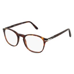 Persol 0PO3007V Brille Herren | Fassung: Vollrand, Quadratisch, Havanna
