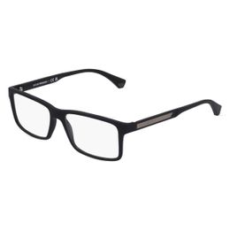 Emporio Armani EA3038 Brille Herren | Fassung: Vollrand, Quadratisch, Schwarz