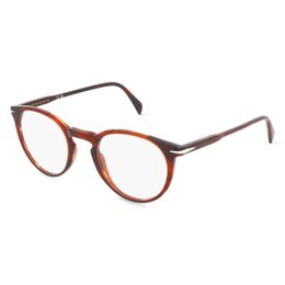 David Beckham DB 1139 Brille Herren | Fassung: Vollrand, Panto, Braun Horn