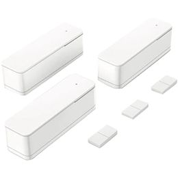 Bosch Sensor &raquo;Smart Home T&uuml;r-/Fensterkontakt II Multipack&laquo; wei&szlig; Drosselt auf Wunsch automatisch die smarte Heizung beim L&uuml;ften