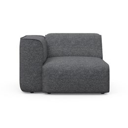 RAUM.ID Sessel »Sofa-Eckelement, Maße B/T/H: 109/97/46 cm« als Modul oder separat verwendbar, für individuelle Zusammenstellung dunkelgrau