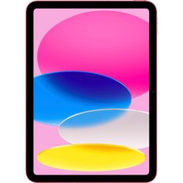 Apple Tablet »iPad Wi-Fi + Cellular 10 Generation inklusive Poweradapter« (27, 68 cm / 10, 9 ′′) iPadOS 256 GB 5G ) pink Kompatibel mit Apple Pencil..