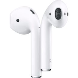 Apple In-Ear-Kopfhörer »AirPods 2. Generation mit Ladecase (2019)« Bluetooth Rauschunterdrückung Sprachsteuerung True Wireless kompatibel mit...