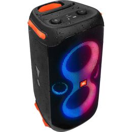 JBL Portable-Lautsprecher »Partybox 110« ( Beleuchtungseffekte 160 W) schwarz Mikrofon- und Gitarreneingänge, PartyBox-AppMultisource-Wiedergabe