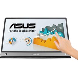ASUS Portabler Monitor »MB16AMT« 40 cm/16 ′′ 1920 x 1080 px Full HD 5 Reaktionszeit 60 Hz schwarz/grau