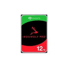 Seagate interne HDD-Festplatte »Ironwolf PRO NAS HDD 12TB SATA« 3, 5 12000 GB schwarz