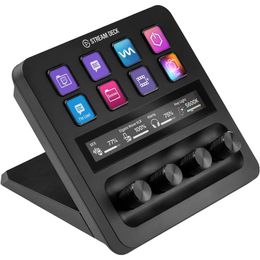 Elgato Streaming-Box »Stream Deck +« Backlit, Hotkeys and Media Keys, Integrated Stand, Customizable Keys schwarz Stream Deck App und Store:...