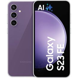Samsung Smartphone »Galaxy S23 FE« Purple AI-Funktionen Purple 5G, NFC, WLAN, Bluetooth, Gorilla-Glas