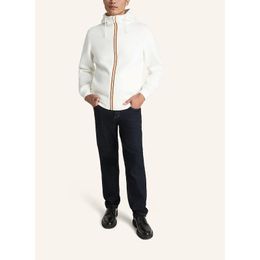 K-way Funktionsjacke »Funktionsjacke RAINER SPACER« White Gardenia XXL XXL Matt verdicktes Polyester-Interlock
