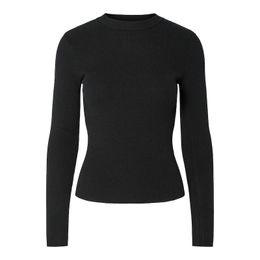 Pieces Rundhalspullover »PCMIRA NEW LS O-NECK KNIT NOOS BC« Black XXL XXL Pullover von Pieces