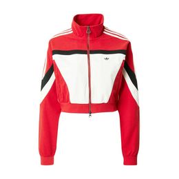 adidas originals Fleecejacke Damen Größe M/L rot / schwarz / weiß