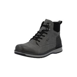 Rieker Schn&uuml;rboots Herren Gr&ouml;&szlig;e 41 dunkelgrau / schwarz