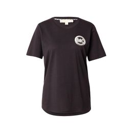 MICHAEL Michael Kors T-Shirt 'CHARM CLASSIC' Damen Größe XXL schwarz / silber