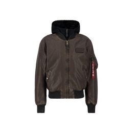 Alpha Industries Between-Season Jacket male Brown size 5XL