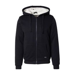 Blend Sweatjacke 'BHFERA' Herren Gr&ouml;&szlig;e L schwarz / wei&szlig;
