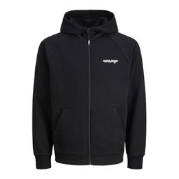 Jack & Jones Jack & Jones Zip-Up Hoodie 'Thatcher' male Black size S