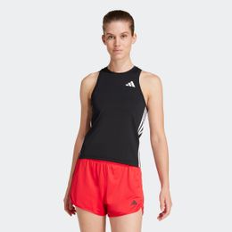 Tanktop adidas Performance "WE 3S TK", Damen, Gr. XL, schwarz-weiß (schwarz, weiß), Obermaterial: 88% Polyester, 12% Elasthan, Rundhals, Tops