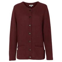 DW-Shop Alpaka-Jacke, Melange bordeaux, 44/46