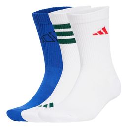 adidas Sportswear Athletic Socks 'Logo 3 Pairs' male Blue, White size 35-36