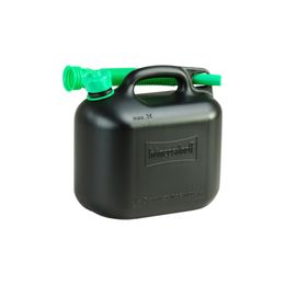 Hünersdorff Hünersdorff Kraftstoff-Kanister CLASSIC 5 L, HDPE schwarz, besonders schwere Qualität (811900)