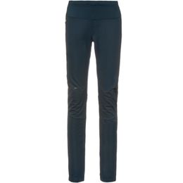 Vaude Wintry V Softshellhose Damen - blau - Gr. 40 - Polyester