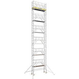 Zarges S-PLUS Fahrger&uuml;st, Plattform 1,80 x 0,60 m, Arbeitsh&ouml;he 13,20 m