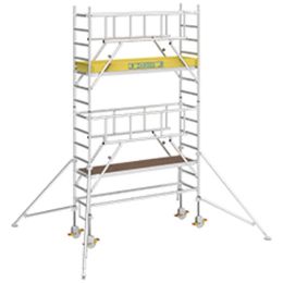 Zarges S-PLUS Fahrger&uuml;st, Plattform 1,80 x 0,60 m, Arbeitsh&ouml;he 5,35 m