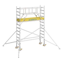Zarges S-PLUS Fahrger&uuml;st, Plattform 1,80 x 0,60 m, Arbeitsh&ouml;he 4,50 m