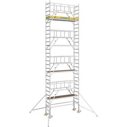 Zarges S-PLUS Fahrger&uuml;st, Plattform 1,80 x 0,60 m, Arbeitsh&ouml;he 9,25 m