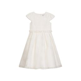 Partykleid DANAMADE "DANAMADE Dresses DMILLA", Mädchen, Gr. 140, EURO, weiß (ivory), Obermaterial: 70% Baumwolle, 30% Polyester; Futter: 100% Polyester, Kleider