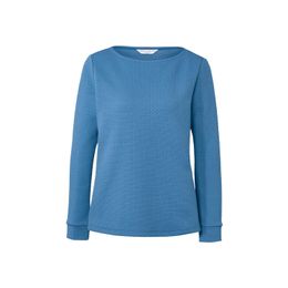 Tchibo - Strukturiertes Sweatshirt - Damen - Gr. XS - hellblau