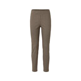 Tchibo - Stretchhose mit Hahnentritt-Jacquard - Damen - Gr. 40 - schwarz/jacquard