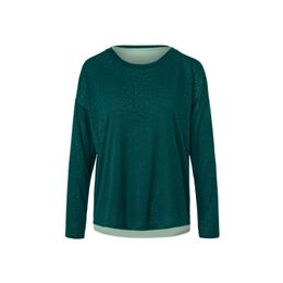 Tchibo - 2-in-1-Sportshirt - Damen - Gr. XXL - smaragdgrün