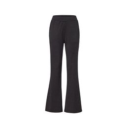 Tchibo - Schlupfhose mit Hahnentritt-Jacquard - Damen - Gr. XL - anthrazit/jacquard