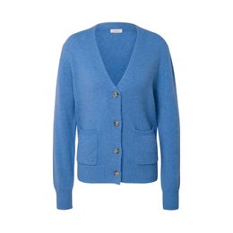 Tchibo - Strickcardigan mit RWS-zertifizierter Wolle - Damen - Gr. M - blau