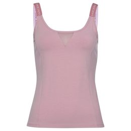 active by Lascana Lascana Active Sports Top female Pink size S