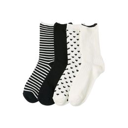Lindex Socks female White size 39/41