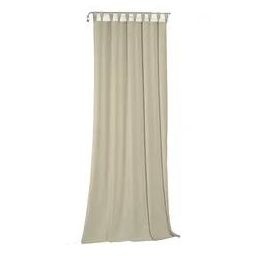 Vorhang WIRTH "Newbury", grau (taupe), B:130cm H:175cm, Baumwolle, Polyester, Gardinen, nach Ma&szlig;