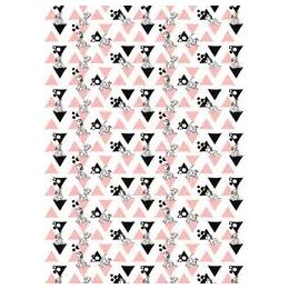 Vliestapete Komar "Digitaldruck Vlies - 101 Dalmatiner Angles - Größe 200 x 280 cm", bunt, B:200 L:280, Vlies, Tapeten, Kinderzimmer